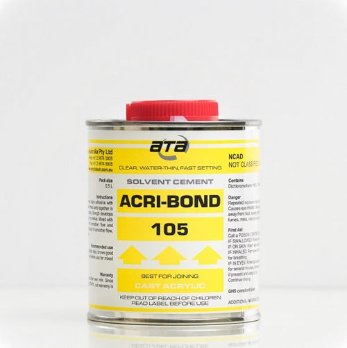 Acri-Bond 105 Acrylic Glue & Solvent Cement | ExcelitePlas
