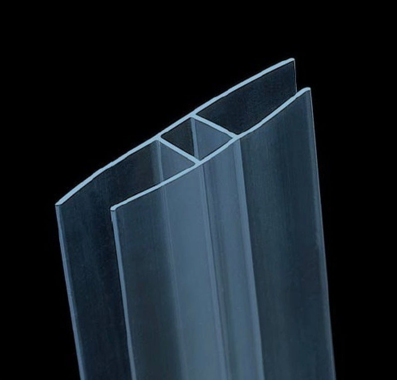 Polycarbonate H joiners 10mm 3m/6m Clear