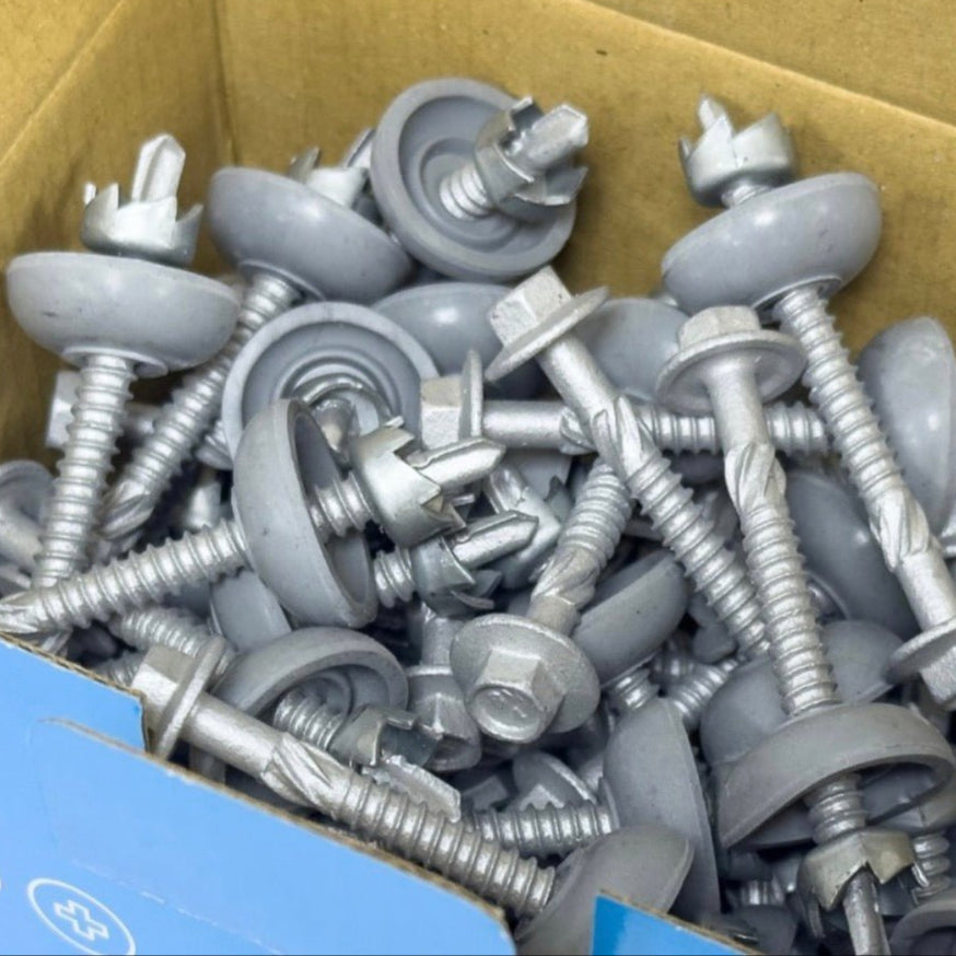 Polycarbonate one shot Roofing Screws 50mm-150pcs