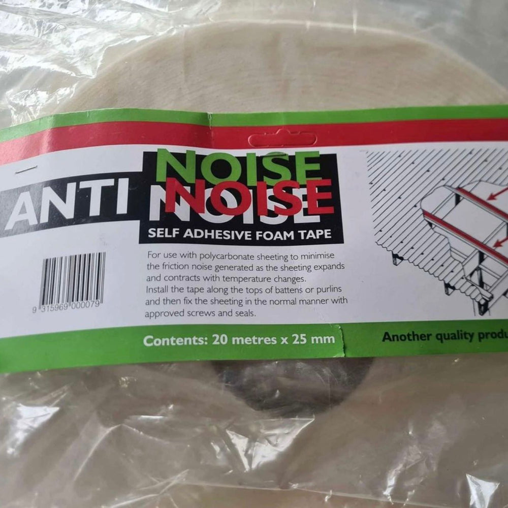 Purlin tape/Anti Noise tape for polycarbonate roofing 25mm x 20m