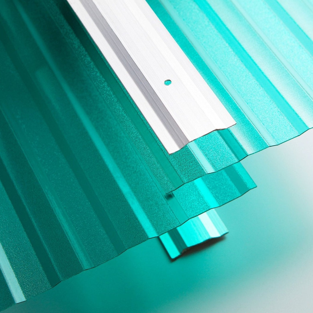 1.2mm Corrugated Polycarbonate Roofing Sheets | Bendable Greenhouse Pa